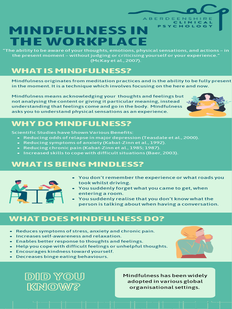 Benefits of Mindfulness at Work | PDF | Mindfulness | Relaxation ...