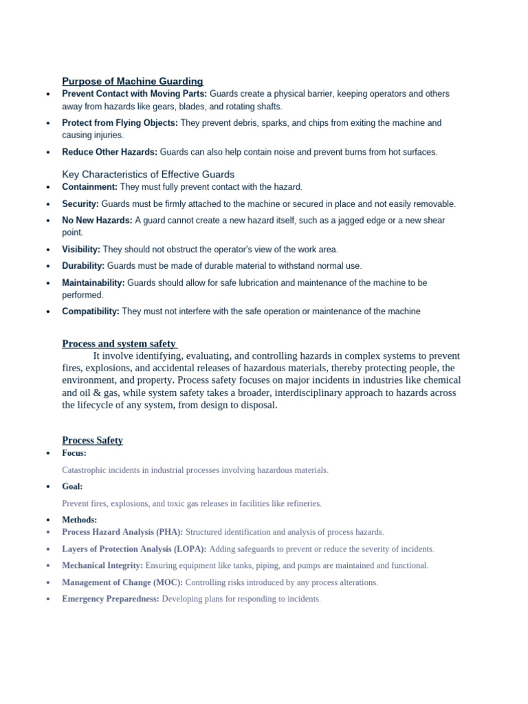 Importance of Machine Guarding & Safety | PDF | Safety | Risk