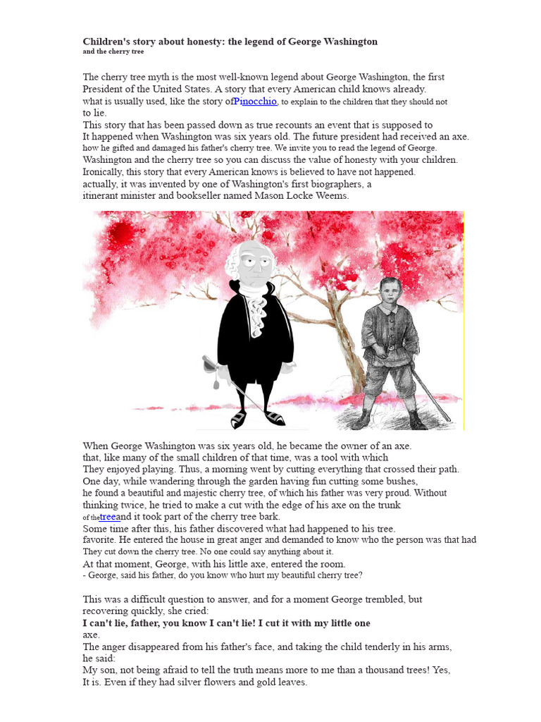 A Children's Story About Honesty. | PDF