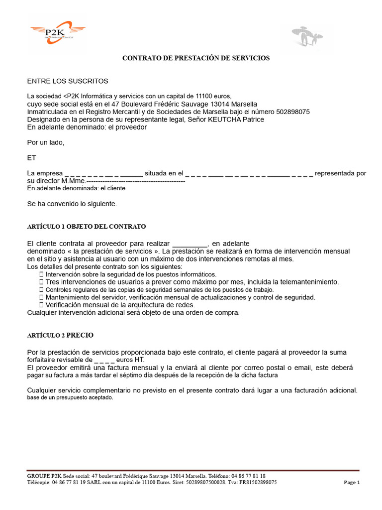 Modelo de Contrato Informático | PDF | Business | Economias
