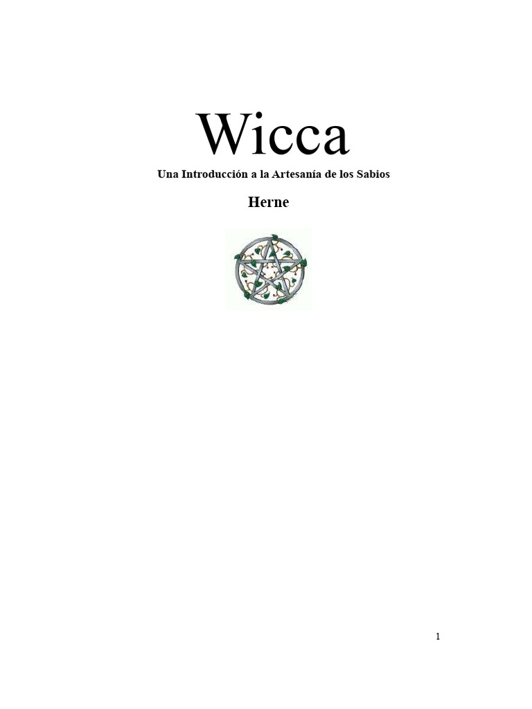 Wicca | PDF | Wicca