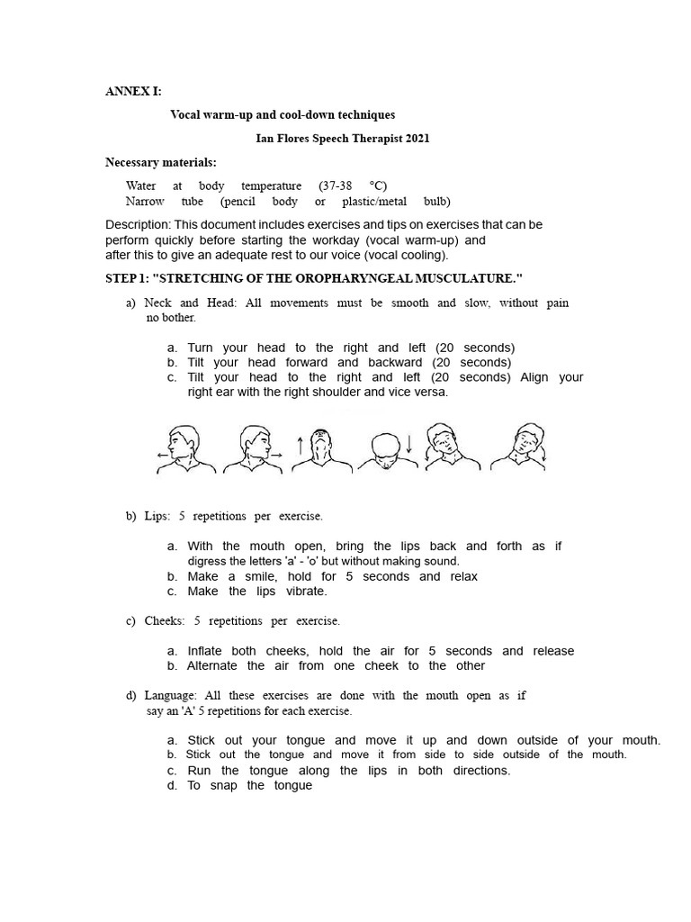 Vocal Cord Adduction Exercises Guide | PDF | Breathing | Exhalation
