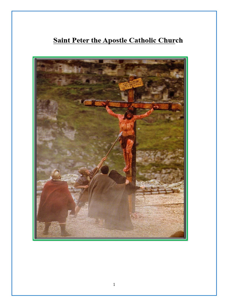 Brochure of The Passion of Christ | PDF | Jesus | Judas Iscariot