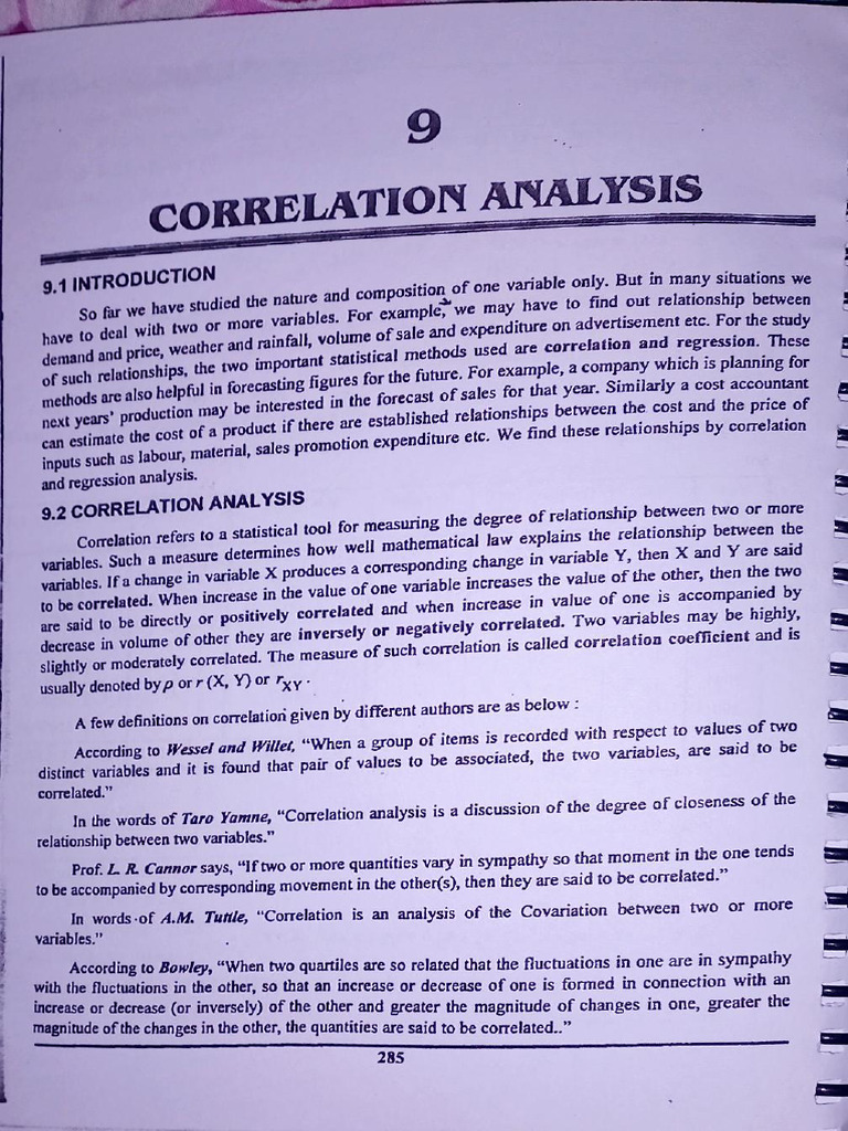 Understanding Correlation Analysis | PDF | Regression Analysis ...