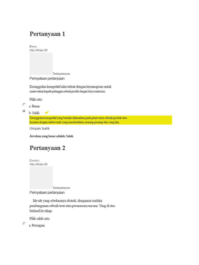 Proses Kreatif dan Daya Saing dalam Pemasaran | PDF
