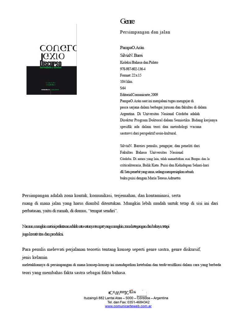 Genre Teks Pidato | PDF