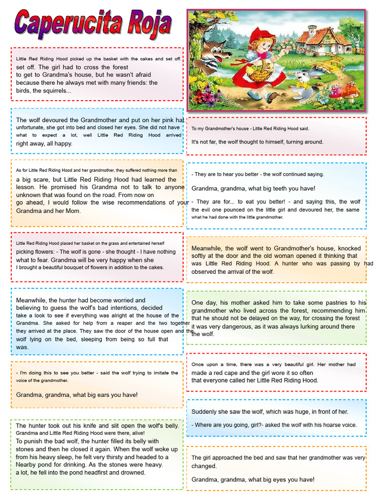 Little Red Riding Hood's Cautionary Tale | PDF | Little Red Riding Hood
