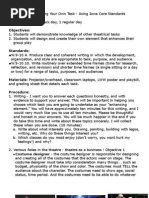 Mime Lesson Plan | PDF