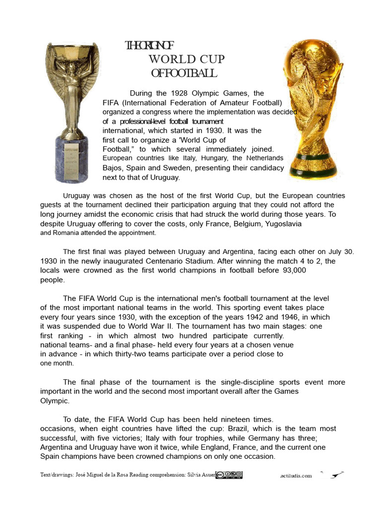 History of the FIFA World Cup | PDF | Fifa World Cup | Association Football