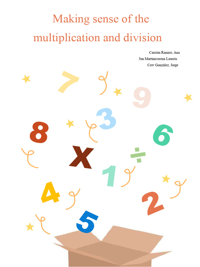 Teaching Multiplication and Division Concepts | PDF | Multiplication ...