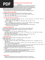 Grover Underwood: Character Traits Analysis | PDF
