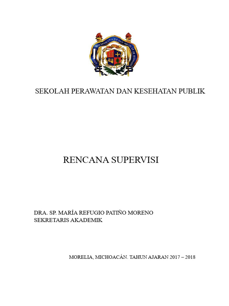 Rencana Pengawasan | PDF