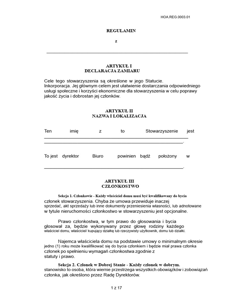 Przykład Przepisów Hlurb | PDF