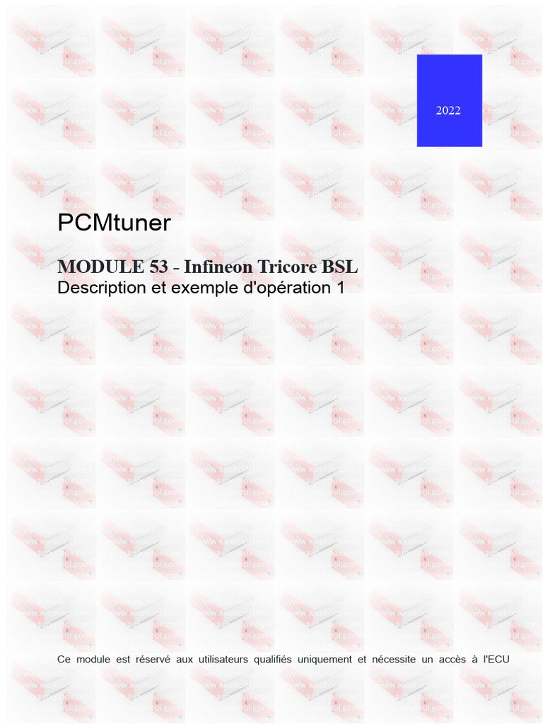 Module 53 : Infineon Tricore BSL | PDF | Mémoire flash | Démarrage d'un ...