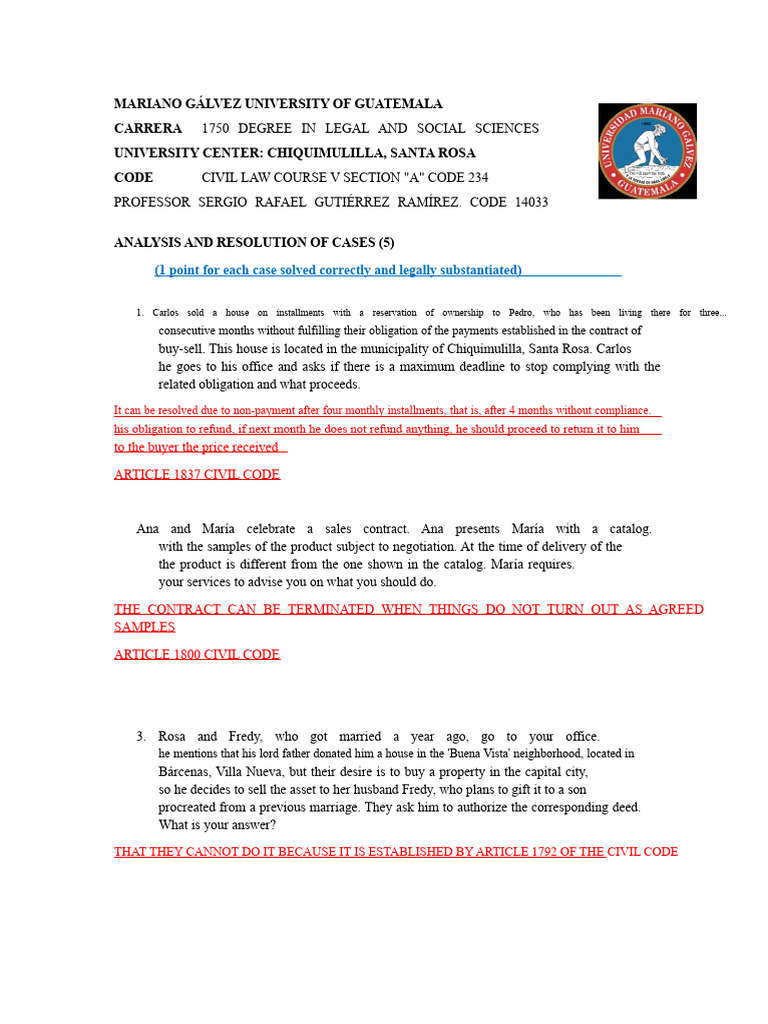 Resolution of Sales Cases | PDF | Private Law | Common Law