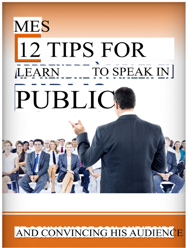 12 Tips to Overcome Public Speaking Fear | PDF | Public Speaking ...