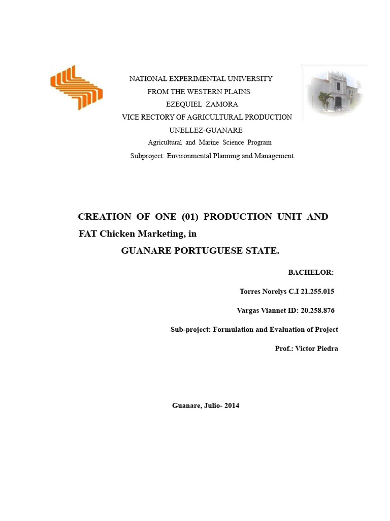 Chicken Formulation Project | PDF | Meat | Poultry Farming