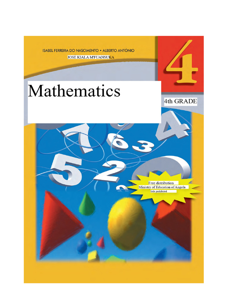 Mathematics Student Manual 4th Grade | PDF | Multiplication | Geometry