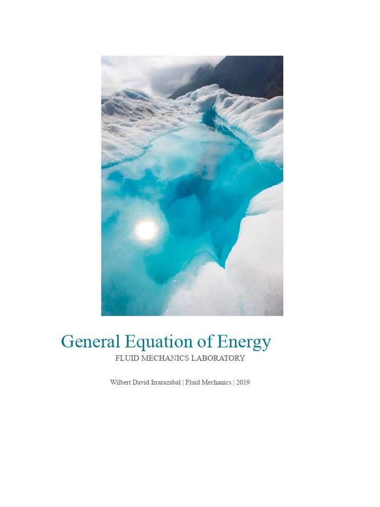 Energy Equation in Fluid Mechanics | PDF | Fluid Dynamics | Liquids