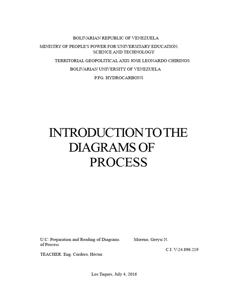 Process Diagrams in Hydrocarbon Systems | PDF | Valve | Pipe (Fluid ...