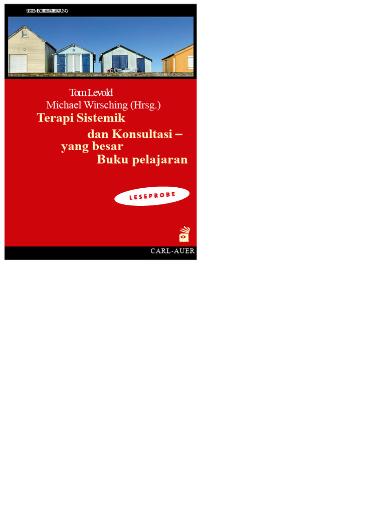 Terapi Dan Konseling Sistemik - Buku Ajar Besar - Contoh Bacaan | PDF