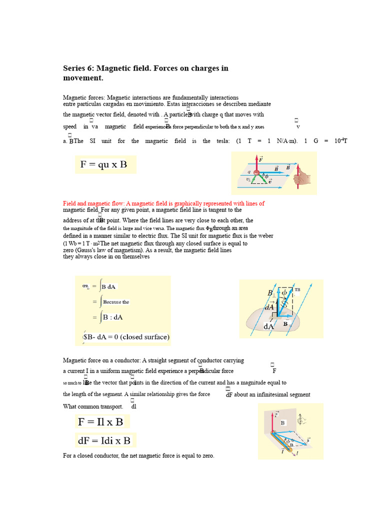 Mathcad - 7-Magnetic Field Forces On Moving Charges | PDF | Magnetic ...