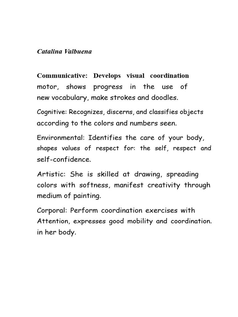 Garden Observers Castle of Dreams Pre-Kindergarten | PDF | Cognition ...