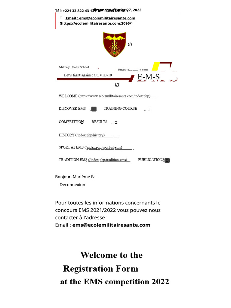Form EMS - 1645990022318 | PDF