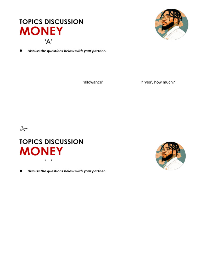 Money Discussion Questions for Students | PDF