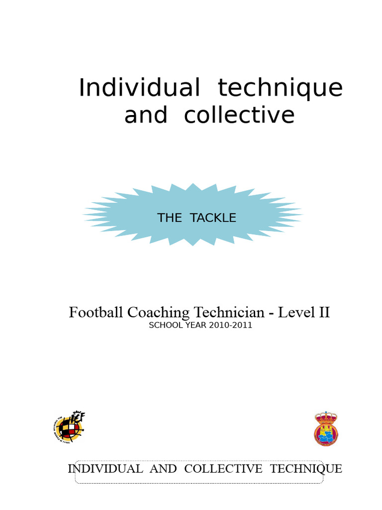 The Tackle in Football | PDF