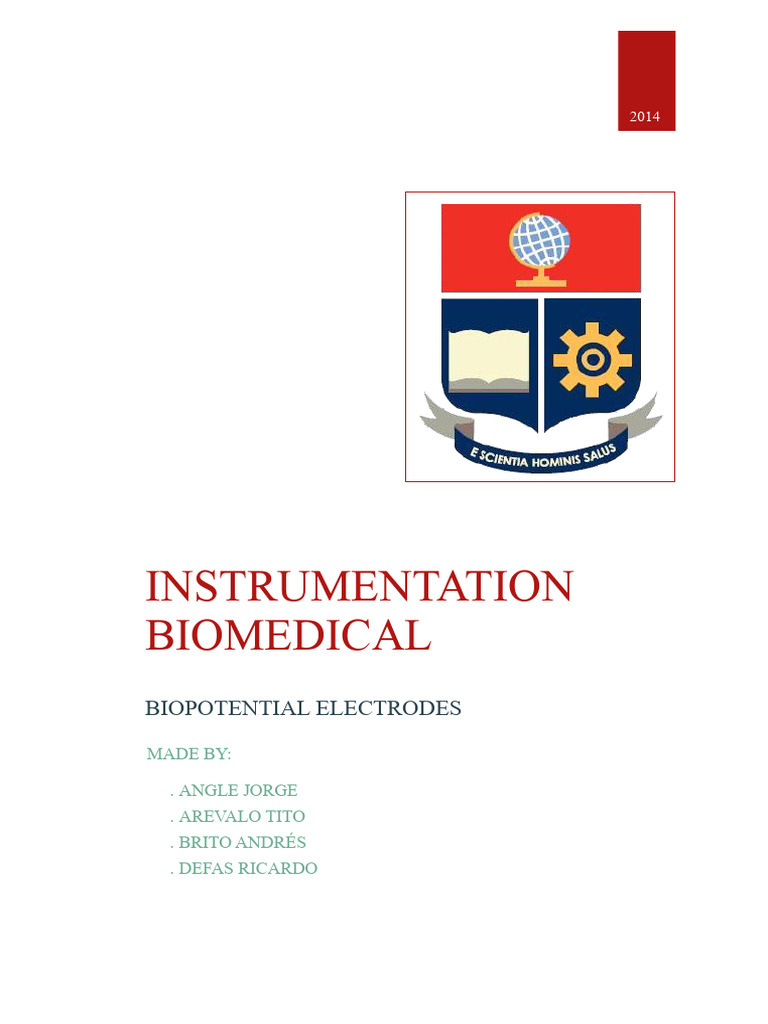 Biopotential Electrodes | PDF | Ion | Electric Current