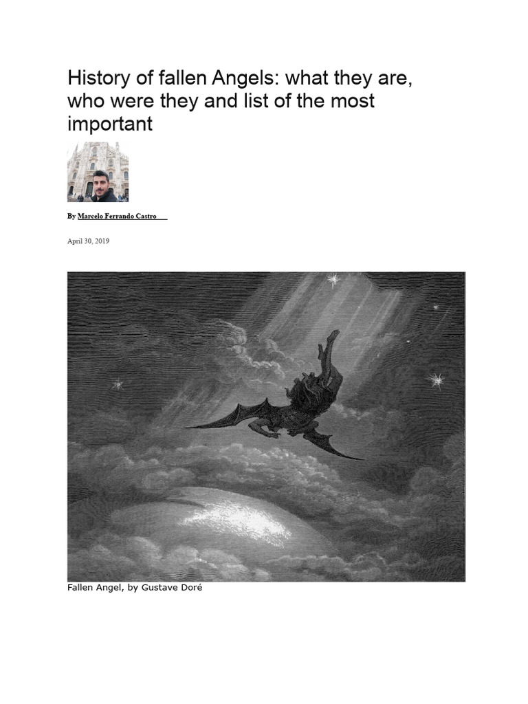 The Story of The Fallen Angels | PDF | Fallen Angels | Watcher (Angel)