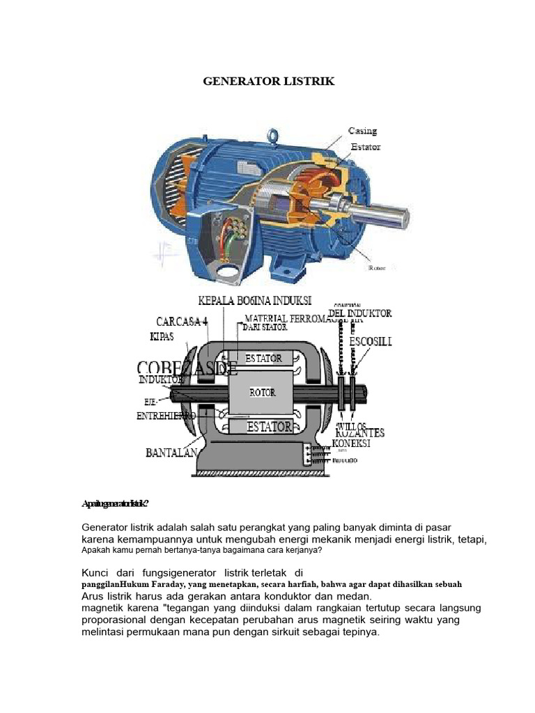 Generator Listrik | PDF