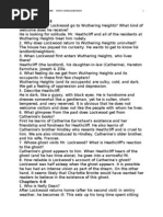 Symbolism in Wuthering Heights | PDF | Heathcliff (Wuthering Heights ...