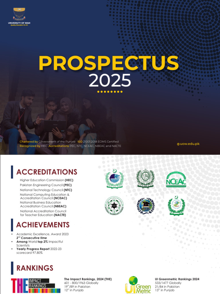 UW Prospectus 2025 Overview | PDF | Libraries | Startup Company