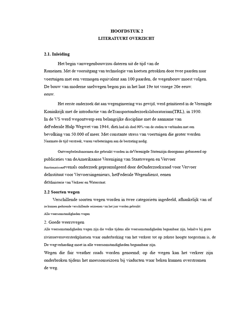 Stevige Verharding Thesis - 2 | PDF