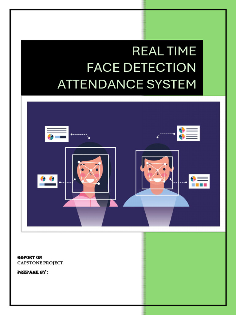 Real Time Face Detection Attendance System: Report On | PDF | Fingerprint | Computing