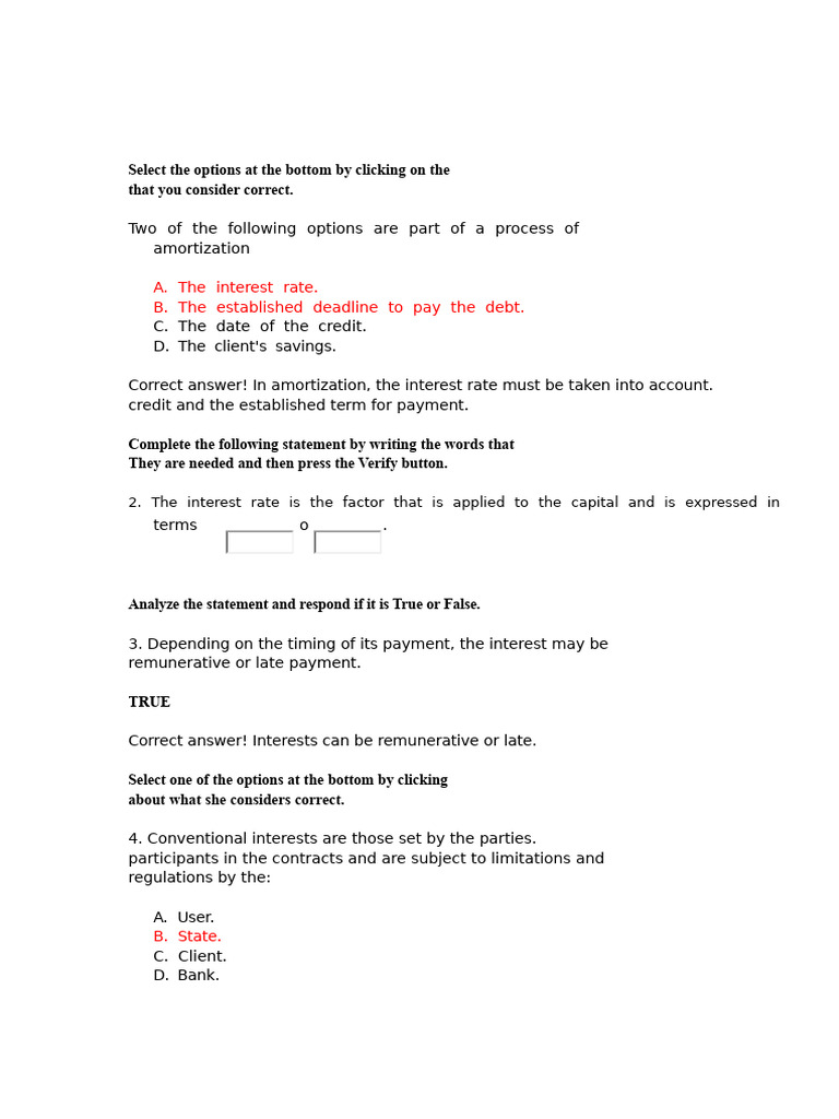 Understanding Amortization and Interest Rates | PDF