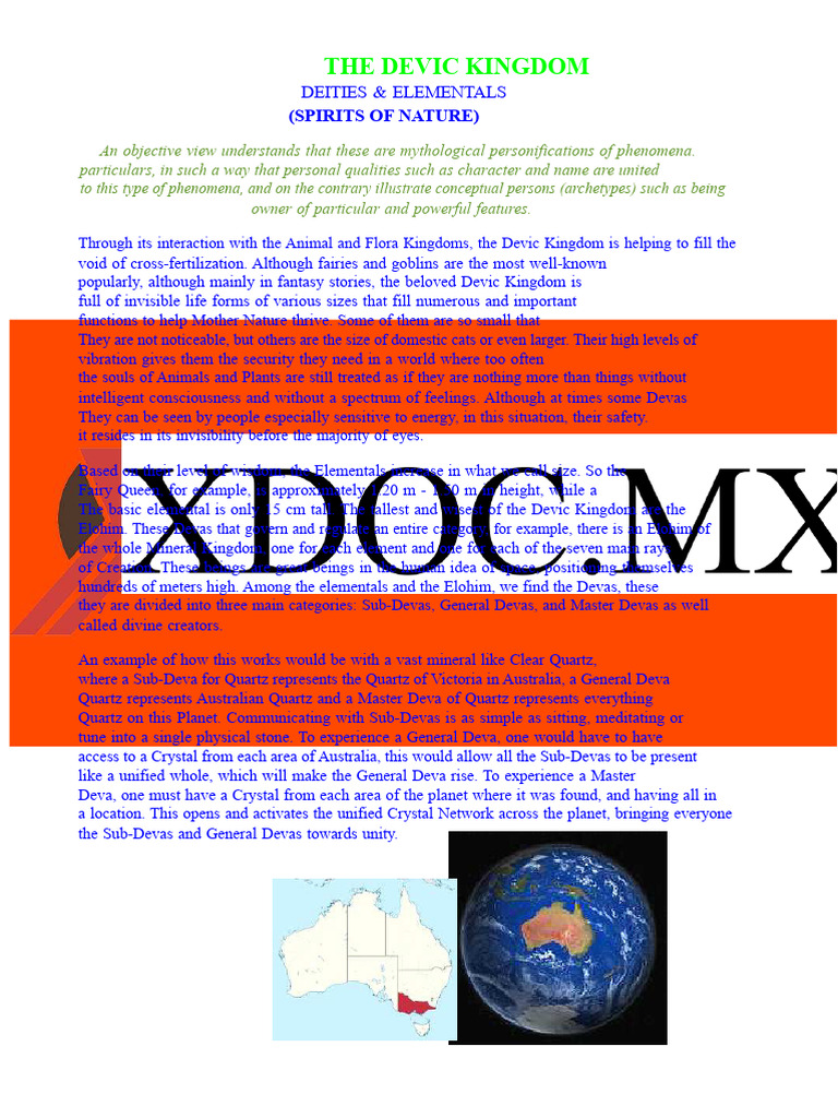 Understanding the Devic Kingdom | PDF | Angel | Mind