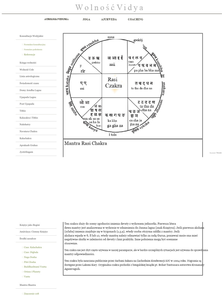 Rashi Chakra - Wiedza o Wolności | PDF