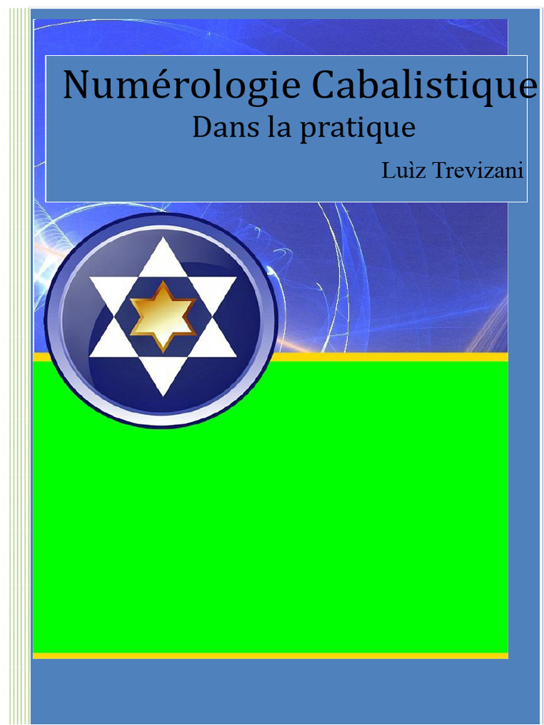 Pratique de la Numérologie Cabalistique | PDF | Kabbale | Science