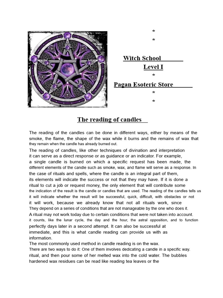 Candle Reading | PDF | Candle | Love