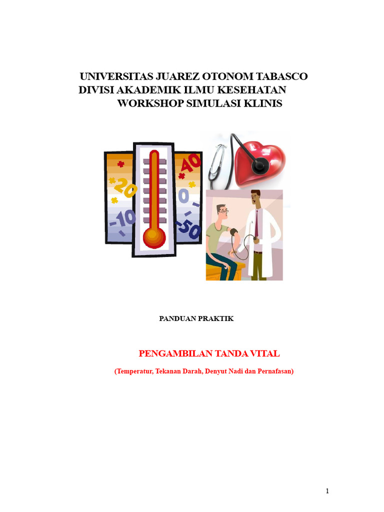 Pedoman Pengukuran Tanda Vital Workshop Simulasi | PDF