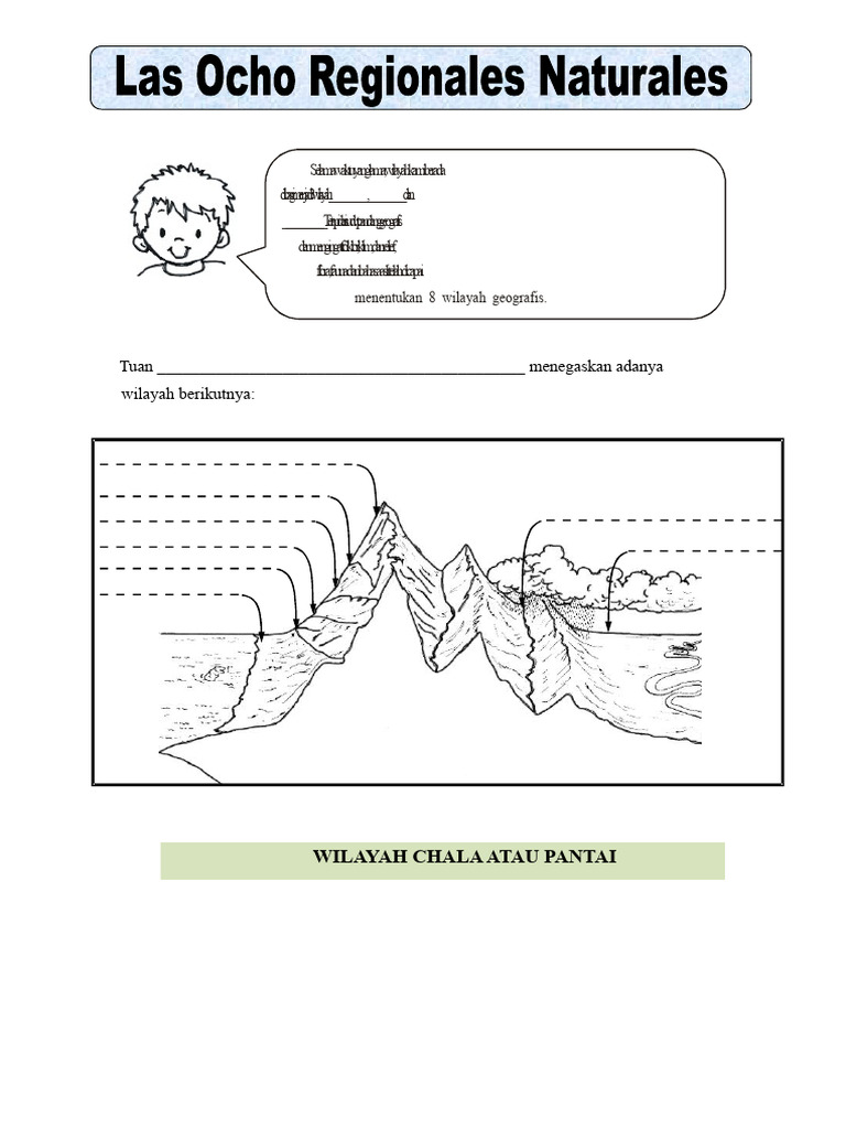 Wilayah Chala Dan Yunga Untuk Kelas Lima Sekolah Dasar | PDF