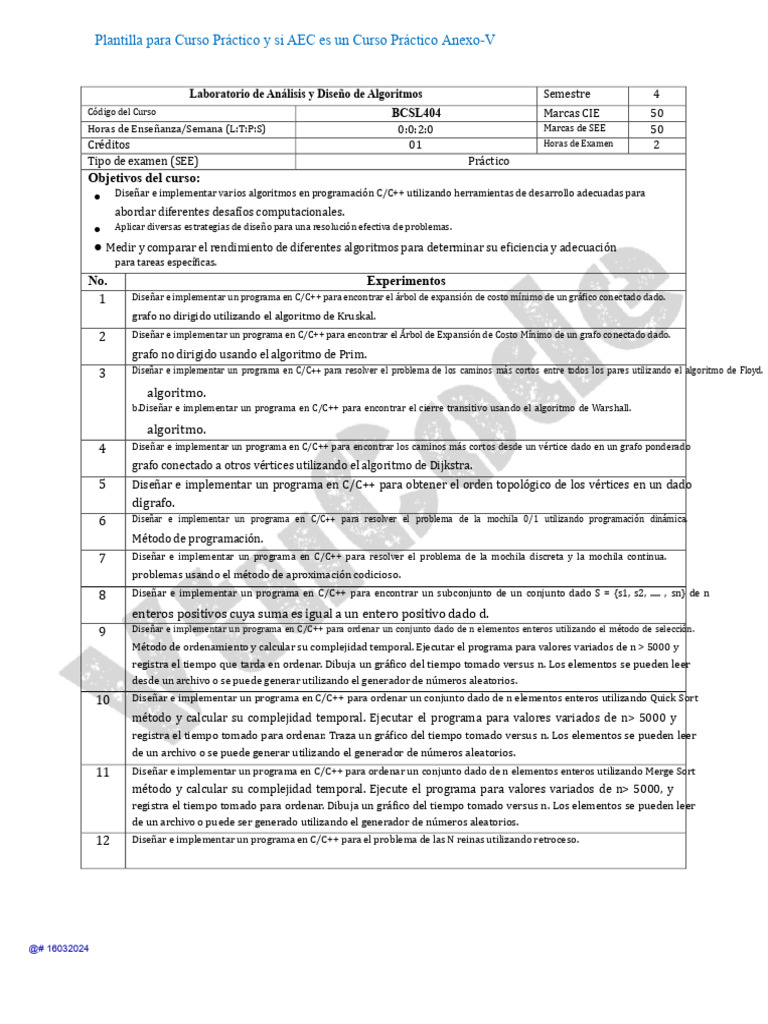 @vtucode - in Plan de Estudios BCSL404 Esquema 2022 | PDF | Algoritmos ...