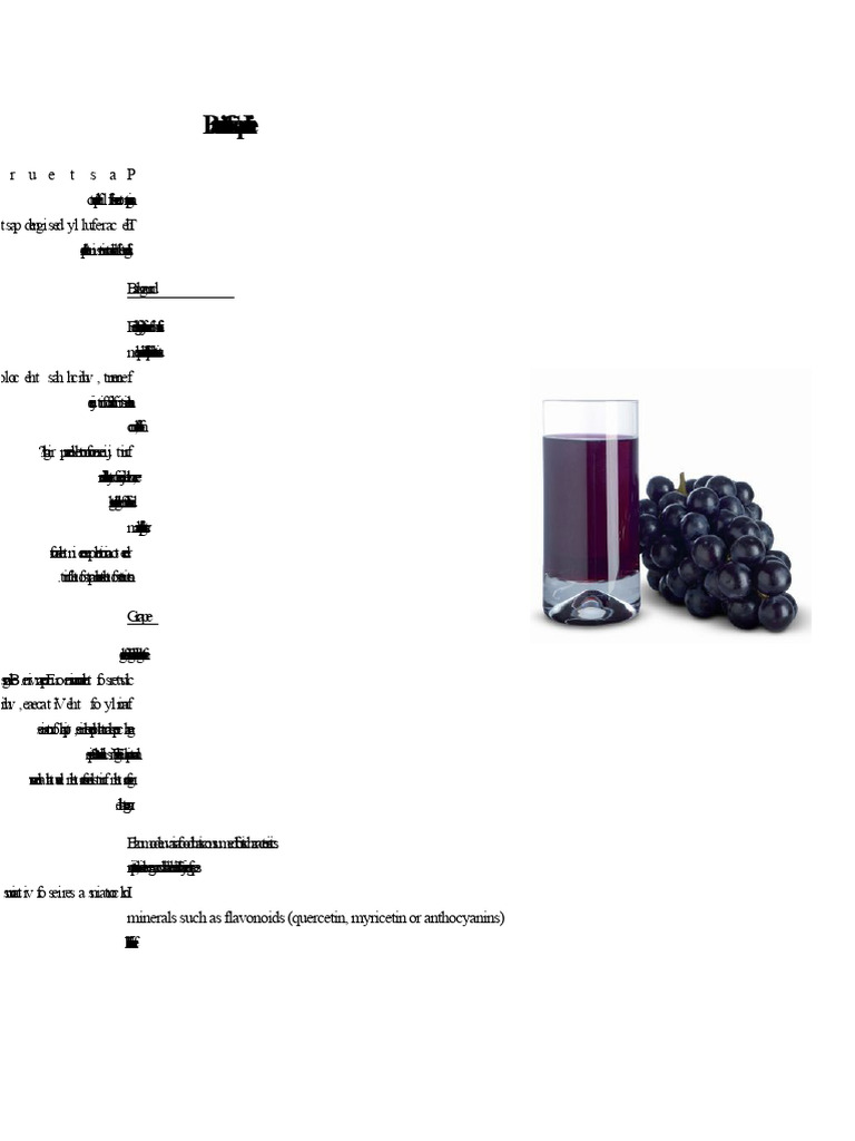 Grape Juice Pasteurization Process | PDF | Edible Fruits | Juice
