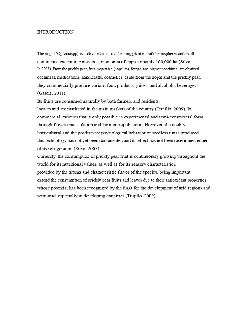 Introduction. Tuna | PDF | Fruit | Agriculture