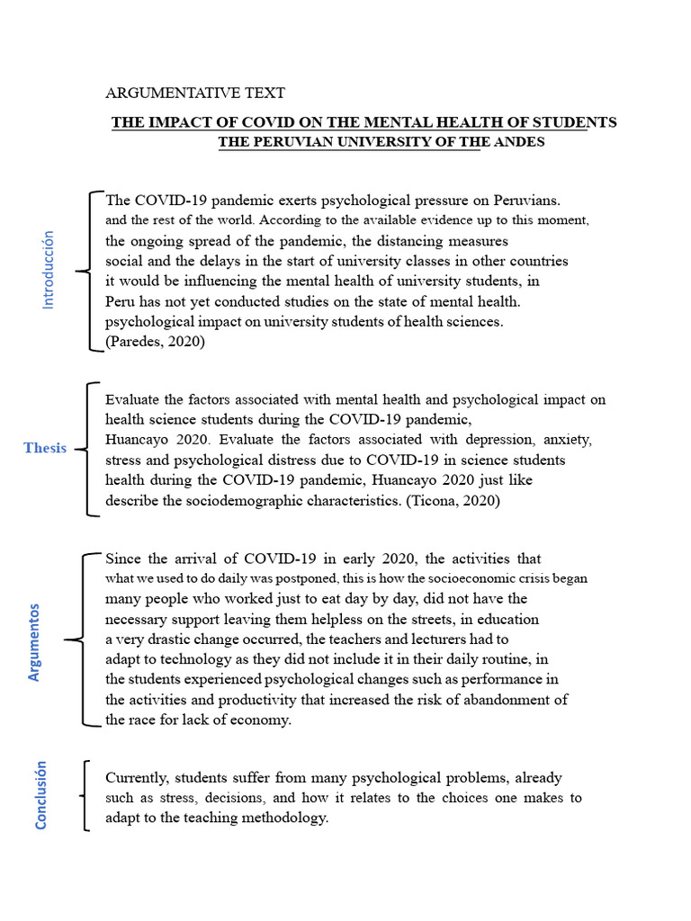Argumentative Text | PDF