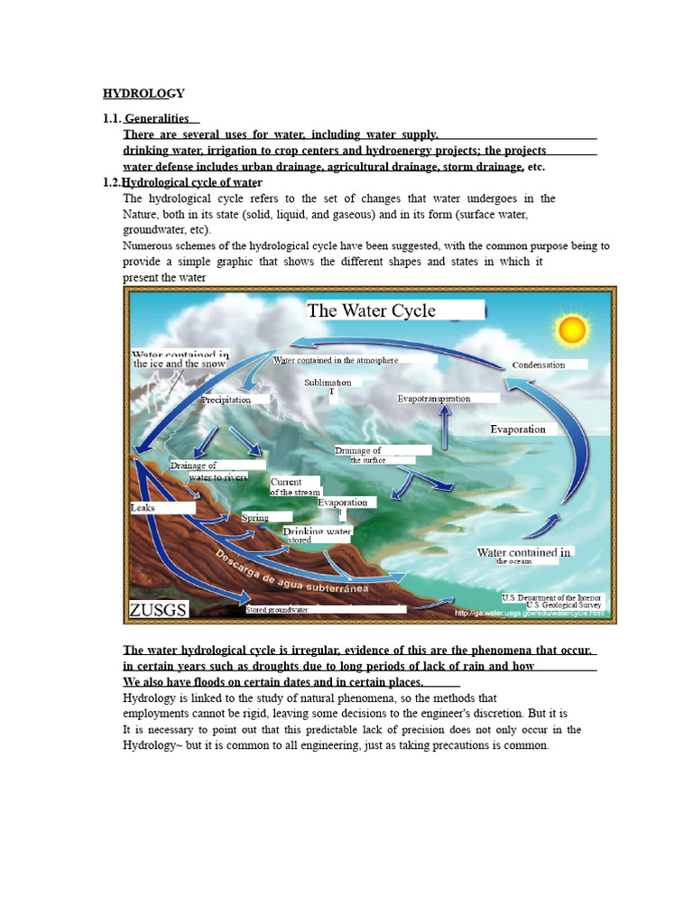 Hydrology and Its Impact On Civil Works | PDF | Hydrology | Flood