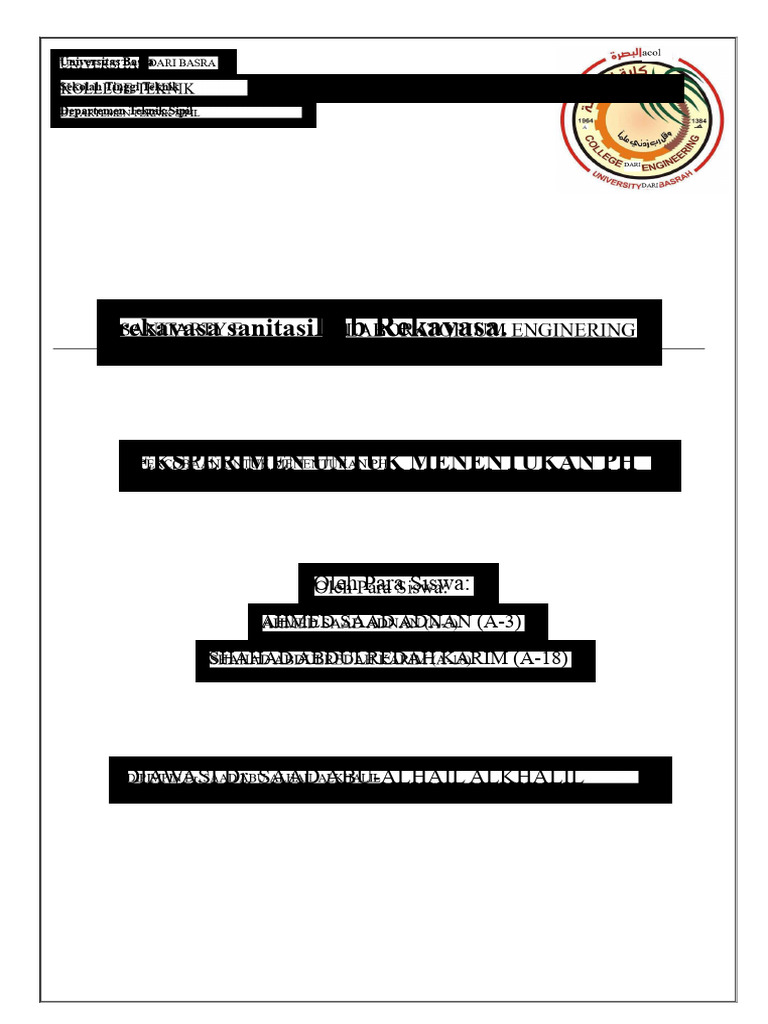 Pengujian pH Air dan Limbah dengan Metode APHA | PDF